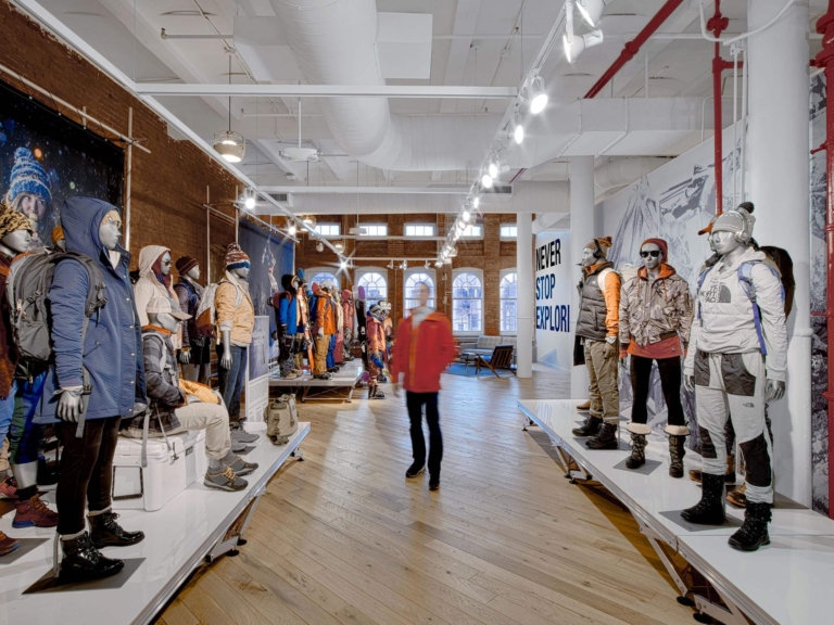 The North Face Showroom | Rapt Studio